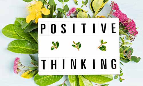 Positivit Thinking - Land of happiness, colorful paintings and sweets